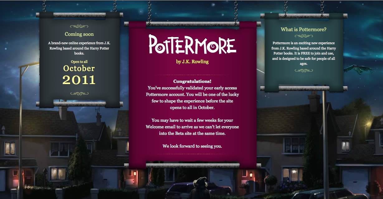 JK Rowling's Pottermore opens to beta users, but how can you get in?